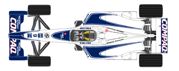 Lux's type collection - Williams FW23 - 2001